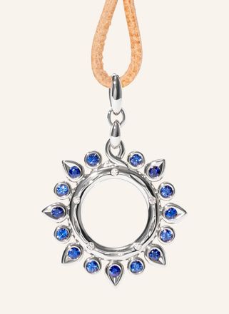 Tamara Comolli Tamara Comolli Anh&auml;nger Pendant Gypsy Ocean Sun Small 18k Wei&szlig;gold silber