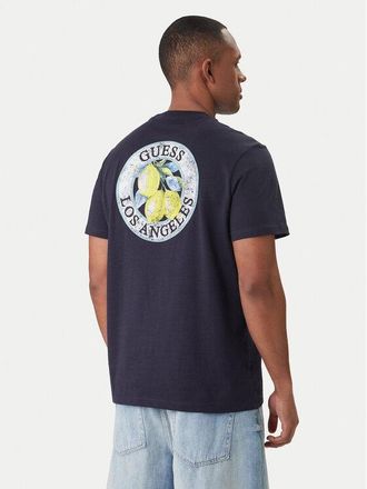 Guess T-Shirt M6GI19 K3051 Dunkelblau Reglan Fit