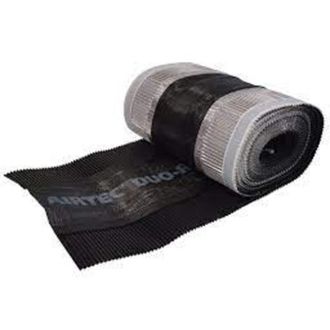 Ubbink Ubbink - Airtec Duo Roll Firstkappe - anthrazit - 50 m x 240 mm in Abrollkarton - 203773