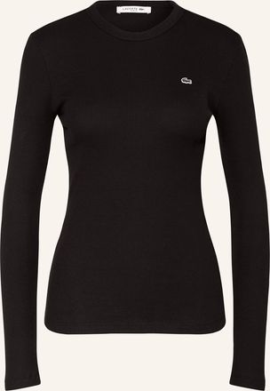 Lacoste Longsleeve schwarz