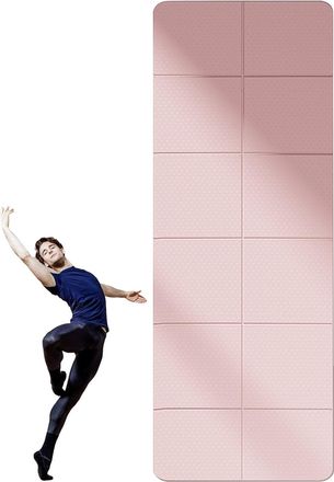 Generic Faltbare Fitnessmatte, tragbare Heimtrainingsmatte, Trainingsmatte f&uuml;r Yoga, Pilates, Heimtraining, Boden&uuml;bungen, 182,9 x 61 x 0,3 cm