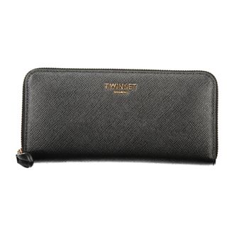 Twinset Portefeuille zipp&eacute; - Femme - Accessoires - Noir - Taille: ONE Size