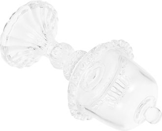 Garneck Mini Kuchenplatte mit Klarglas Haube Kreativer Kleiner Dessertst&auml;nder f&uuml;r Hochzeit Party Buffet Dekorative Tortenplatte mit Deckel Eleganter Tortentel