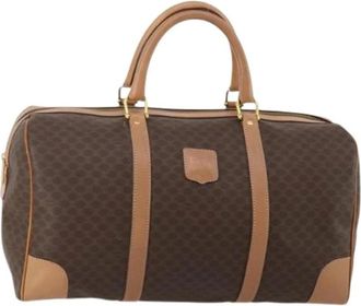 Celine Sac Boston Pre-owned - Femme - Pre-owned - Brun - Taille: ONE Size