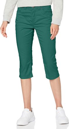 QS by s.Oliver Q/S designed by - s.Oliver Damen 46.906.76.2130 Shorts, grün, 38