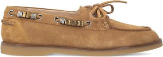 Pinko Loafer aus Wildleder - Braun