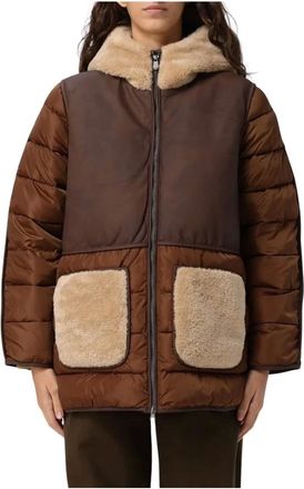 Save The Duck Jacqueline Jacket - Femme - Vestes - Brun - Taille: 36 FR