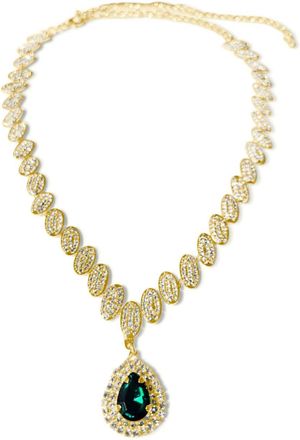 Hzmer Jewellery Halskette mit Tropfenanhänger - Gold