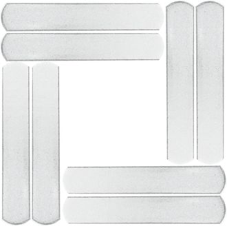 Aboofan 8 St&uuml;ck Galvanisierte Rostfreie Stahlplatten f&uuml;r Trainingswesten und Gewichtsmanschetten Belastbare Fitness Gewichtsscheiben aus Edelstahl mit Abgerun