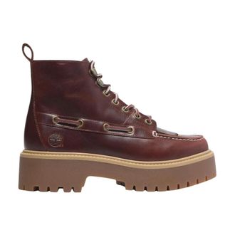 Timberland Burgunder Street Boot f&uuml;r Frauen - - Shoes - Damen - Rot - 36 1/2 EU