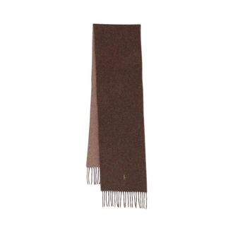 Polo Ralph Lauren &Eacute;charpe Classique R&eacute;versible - unisex - Accessoires - Brun - Taille: ONE Size