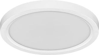 Osram Orbis Quickfix 195mm LED Deckenleuchte, 16W, 3000K Warmwei&szlig;, 1200lm, Click-DIM, Wei&szlig;, Kunststoff/Metall