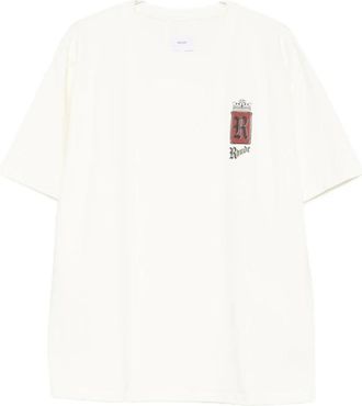 Rhude Homme, Tops, Blanc, Taille: XL T-shirt