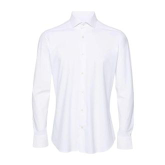 Tintoria Mattei Bi Stretch Shirt - Homme - Chemises - Blanc - Taille: 3XL