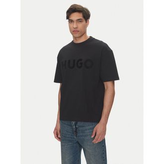 HUGO BOSS T-Shirt Dinkee 50525765 Schwarz Oversize
