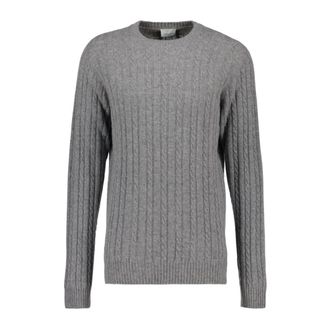 Profuomo Woll-Kaschmir-Rundhals-Pullover - - Knitwear - Herren - Grau - M
