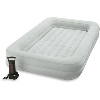 Intex Kinderluftbett 168x107x25 cm - Aufblasbare Matratze von Intex f&uuml;r Kleinkinder - mit Handpumpe
