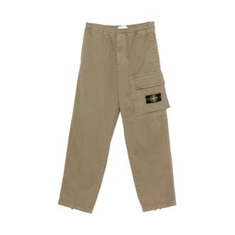 Stone Island Pantalone Loose - - Trousers - Herren - Gr&uuml;n - W36
