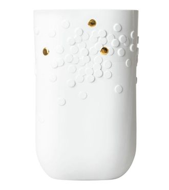 R&auml;der [W1025] Goldener Punkt Bodenvase 31x20x50cm