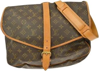 Louis Vuitton unisex, Pre-owned, Brun, Taille: ONE Size Sac bandouli&egrave;re en toile Pre-owned