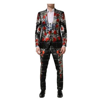 Dolce & Gabbana Homme, Costumes, Multicolore, Taille: L Martini 3-Piece Suit
