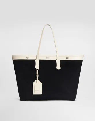 Dolce & Gabbana Shopper Atene Aus Baumwolle - Mann Shopper Mehrfarbig Onesize