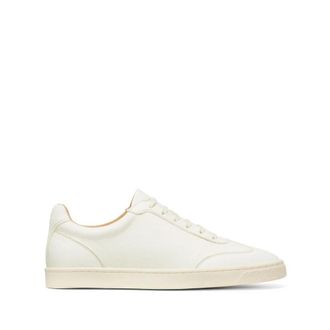 Brunello Cucinelli Wei&szlig;e Ledersneaker f&uuml;r M&auml;nner - - Shoes - Herren - Wei&szlig; - 45 EU
