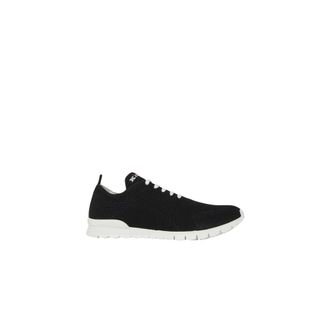 Kiton Homme, Chaussures, Noir, Taille: 43 1/2 EU Baskets en Tricot Noir