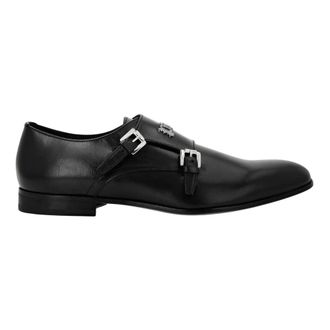 Philipp Plein Homme, Chaussures, Noir, Taille: 47 EU Gothic Plein Double Monk Strap