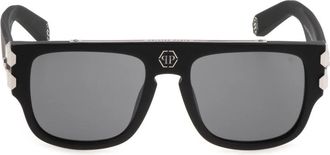 Philipp Plein Homme, Accessoires, Noir, Taille: ONE Size Lunettes de soleil Pure Pleasure London