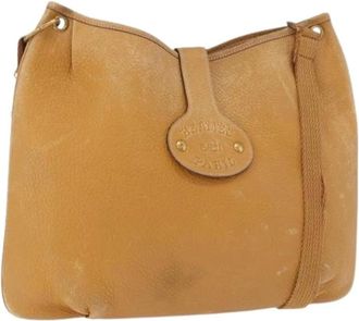 Herm&egrave;s Sac bandouli&egrave;re vintage en cuir pr&eacute;-poss&eacute;d&eacute; - Femme - Pre-owned - Brun - Taille: ONE Size