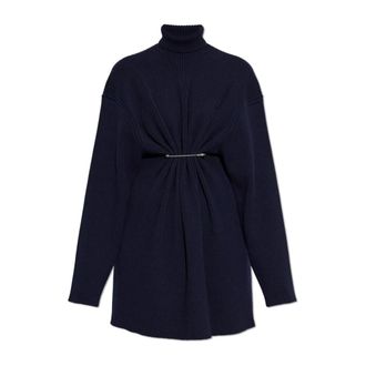 Balenciaga Rollkragenkleid - - Dresses - Damen - Blau - M
