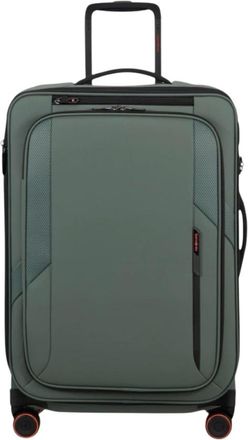 Samsonite unisex, Valises, Vert, Taille: ONE Size Glazed Spinner 67/24 Exp