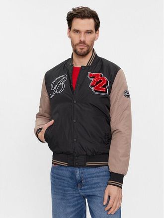 Brave Soul Bomberjacke MJK-BRODY Schwarz Regular Fit