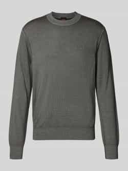 Boss Orange by Hugo Boss Regular Fit Pullover aus reiner Schurwolle Modell Kestefo