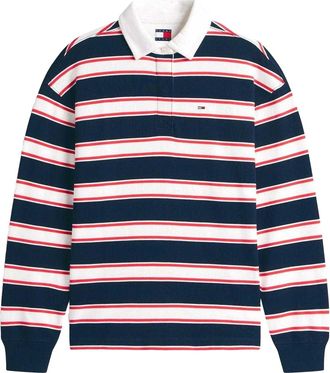 Tommy Jeans Sweatshirt f&uuml;r Damen, Rugby, leger (Dunkel-Marineblau)