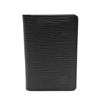Louis Vuitton unisex, Pre-owned, Noir, Taille: ONE Size Portefeuille en cuir vintage Pre-owned