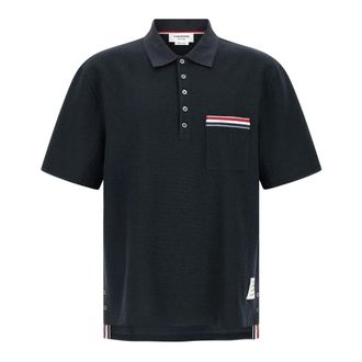 Thom Browne Herren, Oberteile, Blau, MGr&ouml;&szlig;e