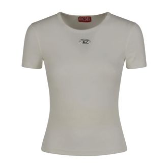 Diesel Femme, Tops, Blanc, Taille: 52 FR T-Shirt