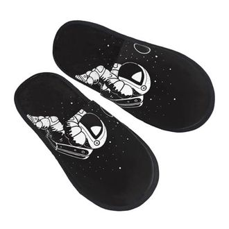 Generic Chaussons Femme Homme Astronaute Flottant Dans Le Cosmos Maison Chaussures Doux Confort Chaude Pantoufles, Pour Mariage, Hommes, Femmes, L