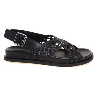Guglielmo Rotta Tila Flat Sandal - - Shoes - Damen - Schwarzk - 36 EU