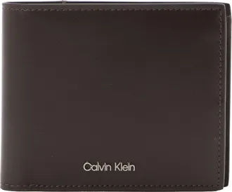 Calvin Klein Portemonnaie Smooth Metal Logo Bifold