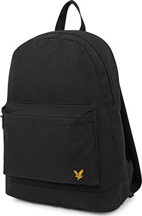 Lyle & Scott Sac &agrave; Dos Hommes Fermeture &Eacute;clair Noir V&eacute;ritable Taille Unique