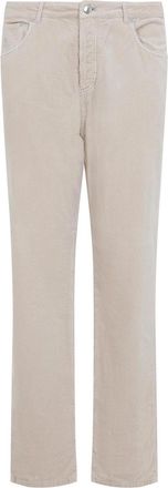 Brunello Cucinelli Pantalons D&eacute;contract&eacute;s - Gris Clair