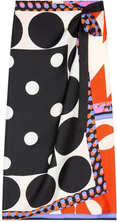 Dries Van Noten Femme, Jupes, Multicolore, Taille: 38 FR Scarfy Long Skirt