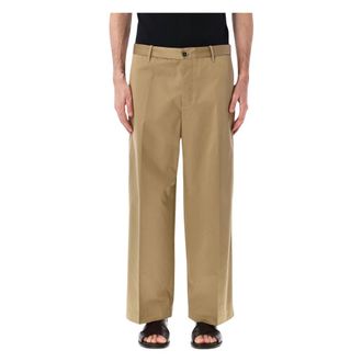 Nine In The Morning Thiago Chino - - Trousers - Herren - Braun - M