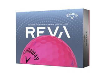 Callaway REVA Golfb&auml;lle (EIN Dutzend) (Version 2023, Rosa)