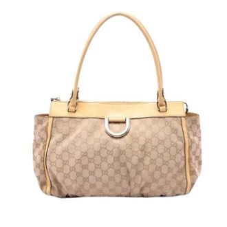 Gucci Sac cabas en toile Pre-owned - Femme - Pre-owned - Beige - Taille: ONE Size