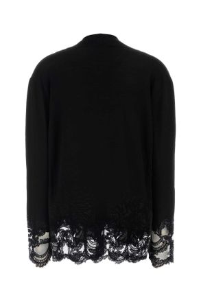 Ermanno Scervino Pizzo Cardigan - Black