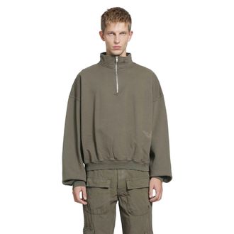Alexander Digenova Stencil Logo Quarter-Zip Sweatshirt